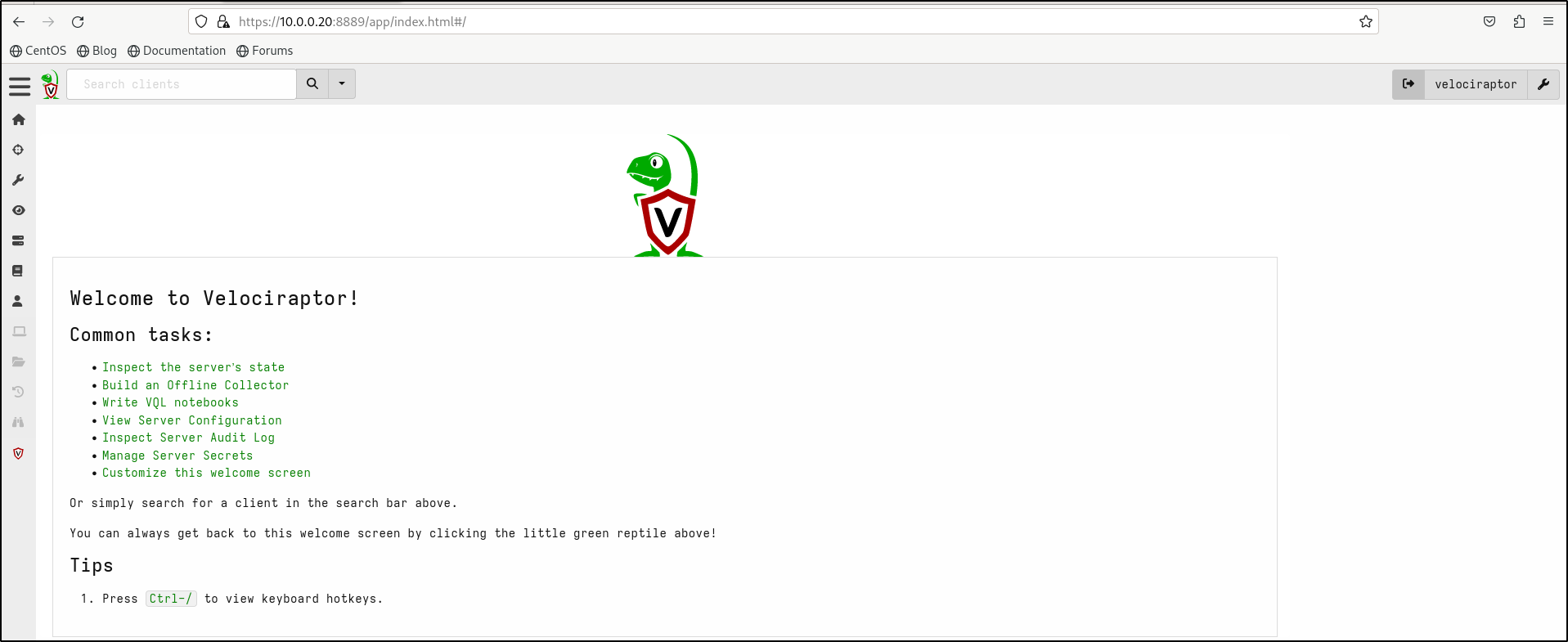 Velociraptor - Cyber Defence Kit